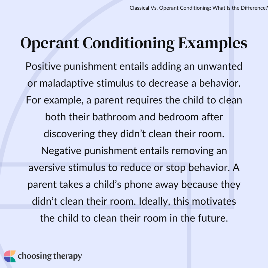 What Is the Difference Between Classical Vs. Operant Conditioning?