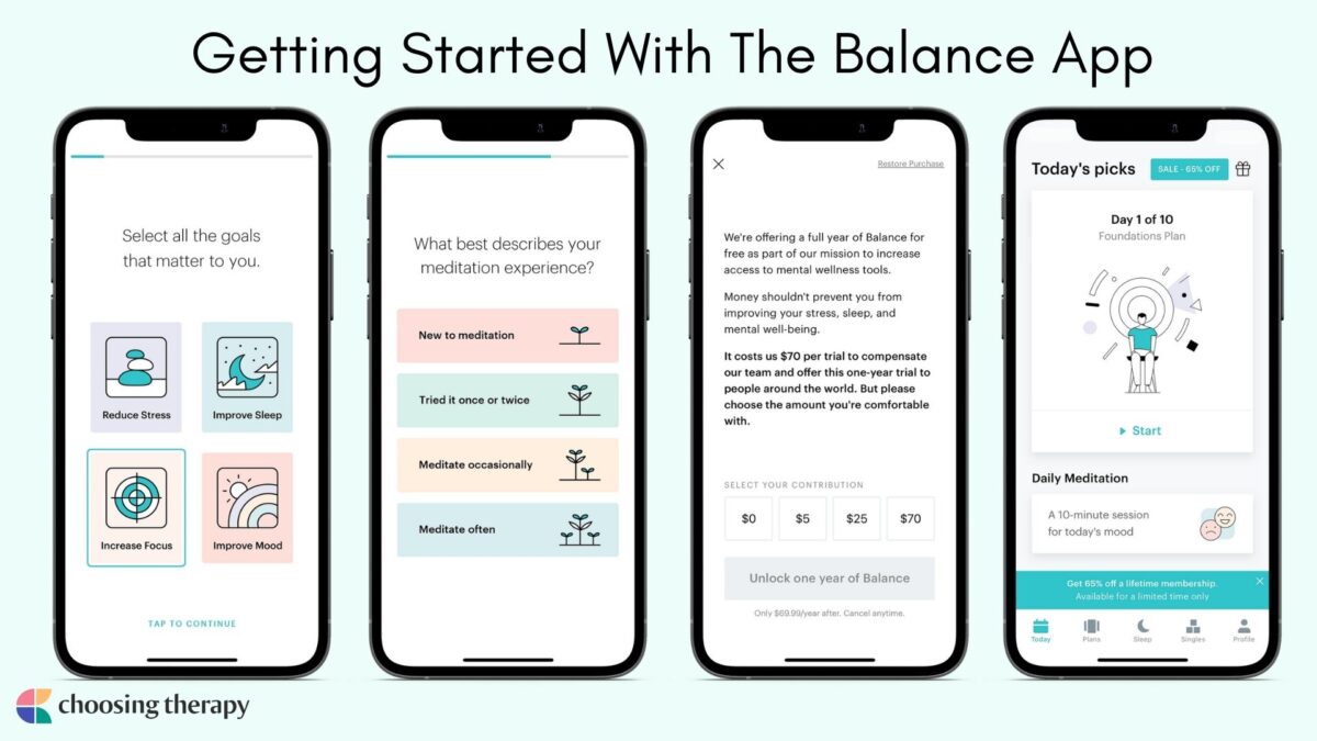 Balance Meditation App Review 2024