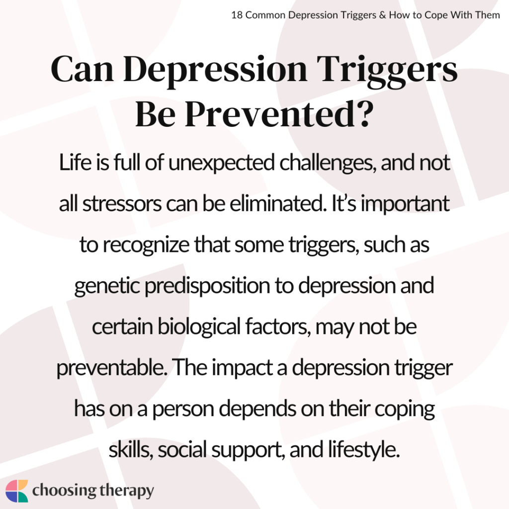 What Triggers Depression? Explanations From a Therapist