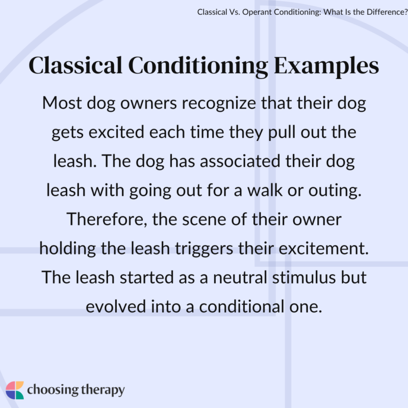 What Is the Difference Between Classical Vs. Operant Conditioning?