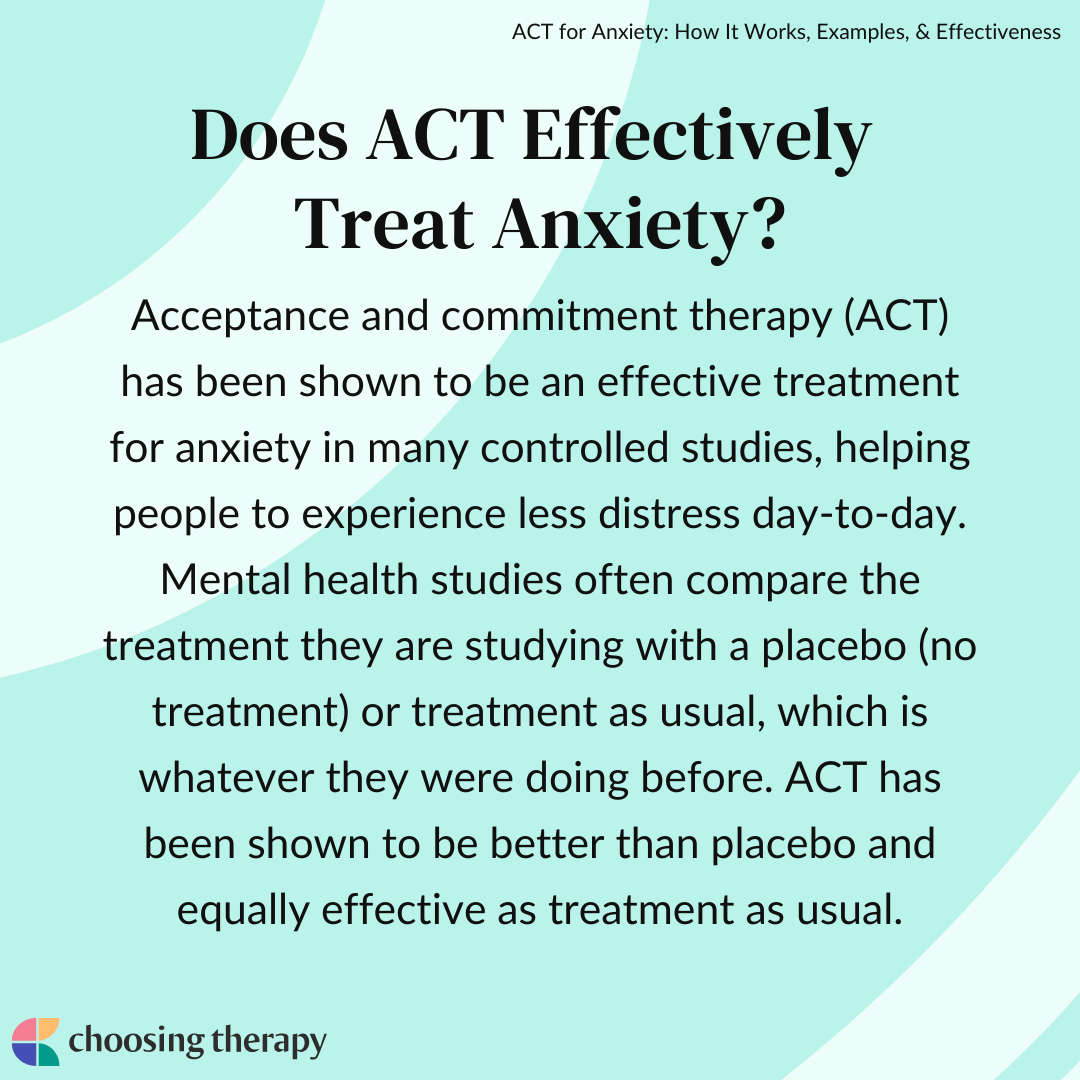 Acceptance Commitment Therapy For Anxiety Does It Help 