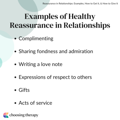 What Is Reassurance In a Relationship?
