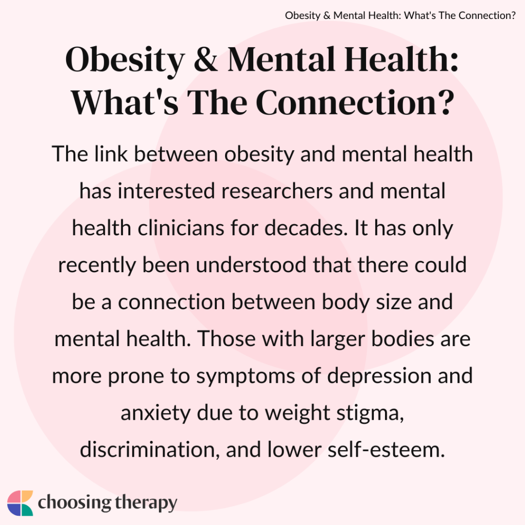 The Connection Between Mental Health & Obesity