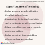 Self-Isolation: Why It Happens & How to Stop