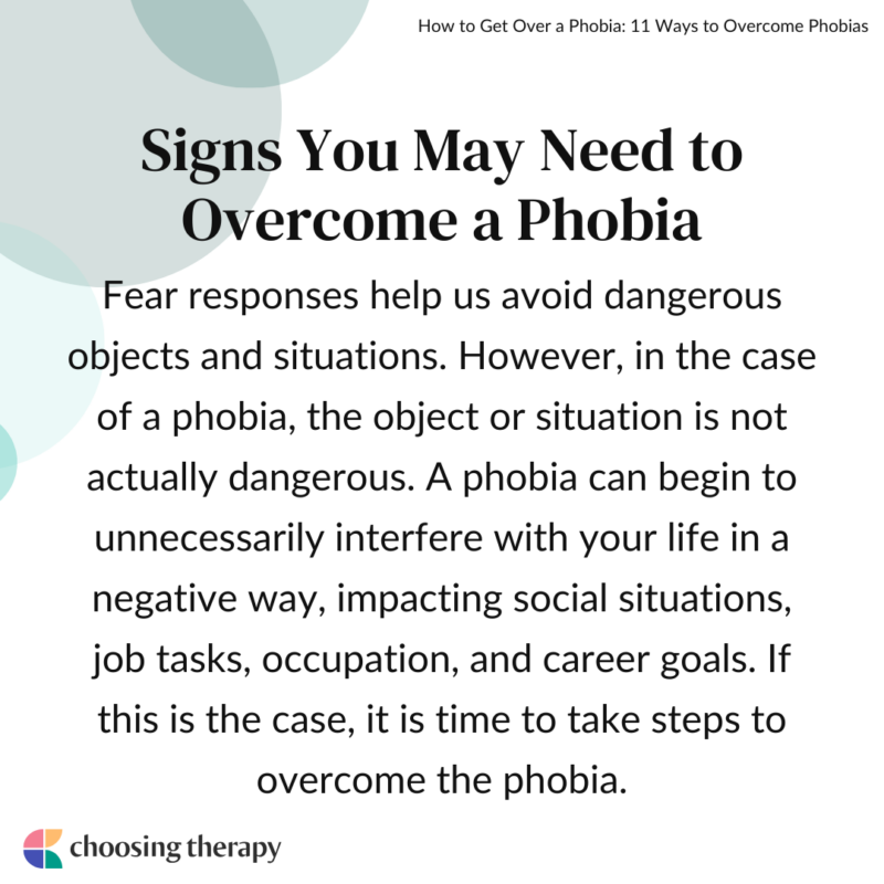 How to Overcome Phobias: 16 Tips From a Therapist