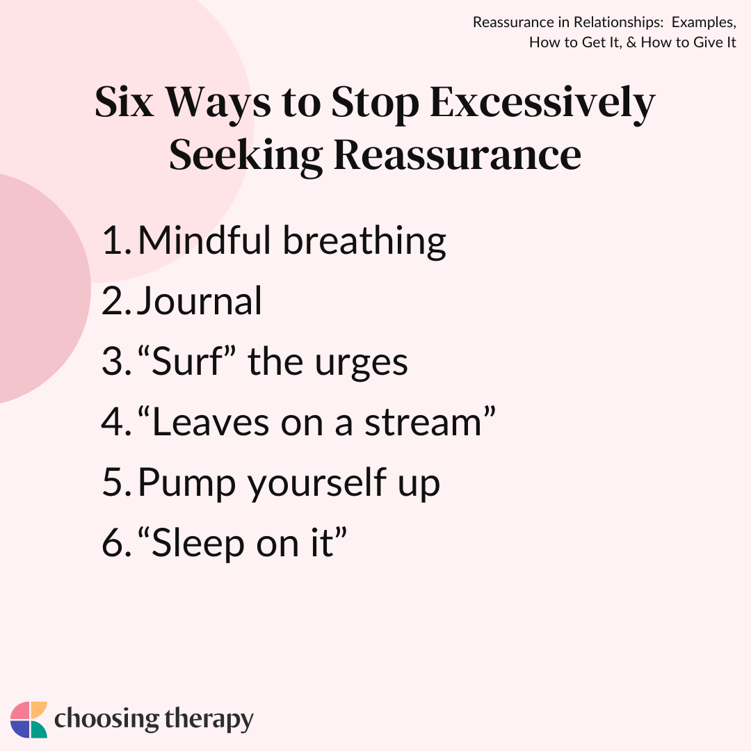 What Is Reassurance In a Relationship?
