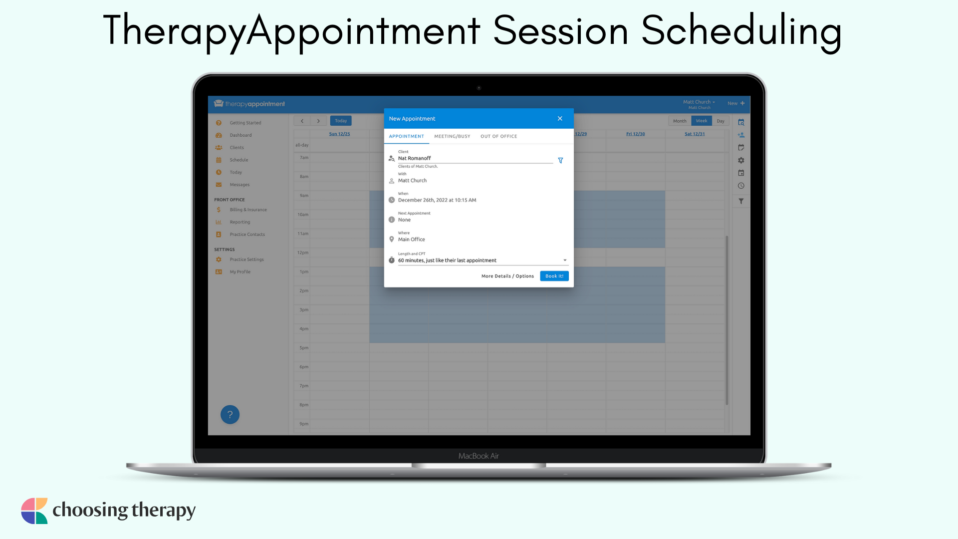 TherapyAppointment Review 2024: Pros & Cons, Cost, & Who It’s Right For