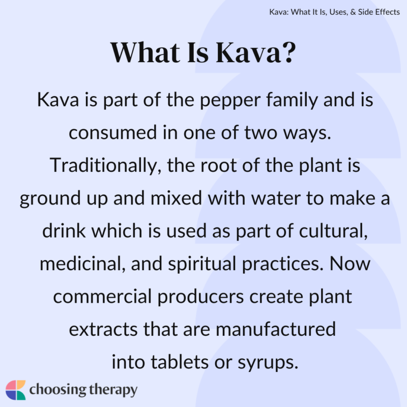 What is Kava: Uses, Side Effects, & More