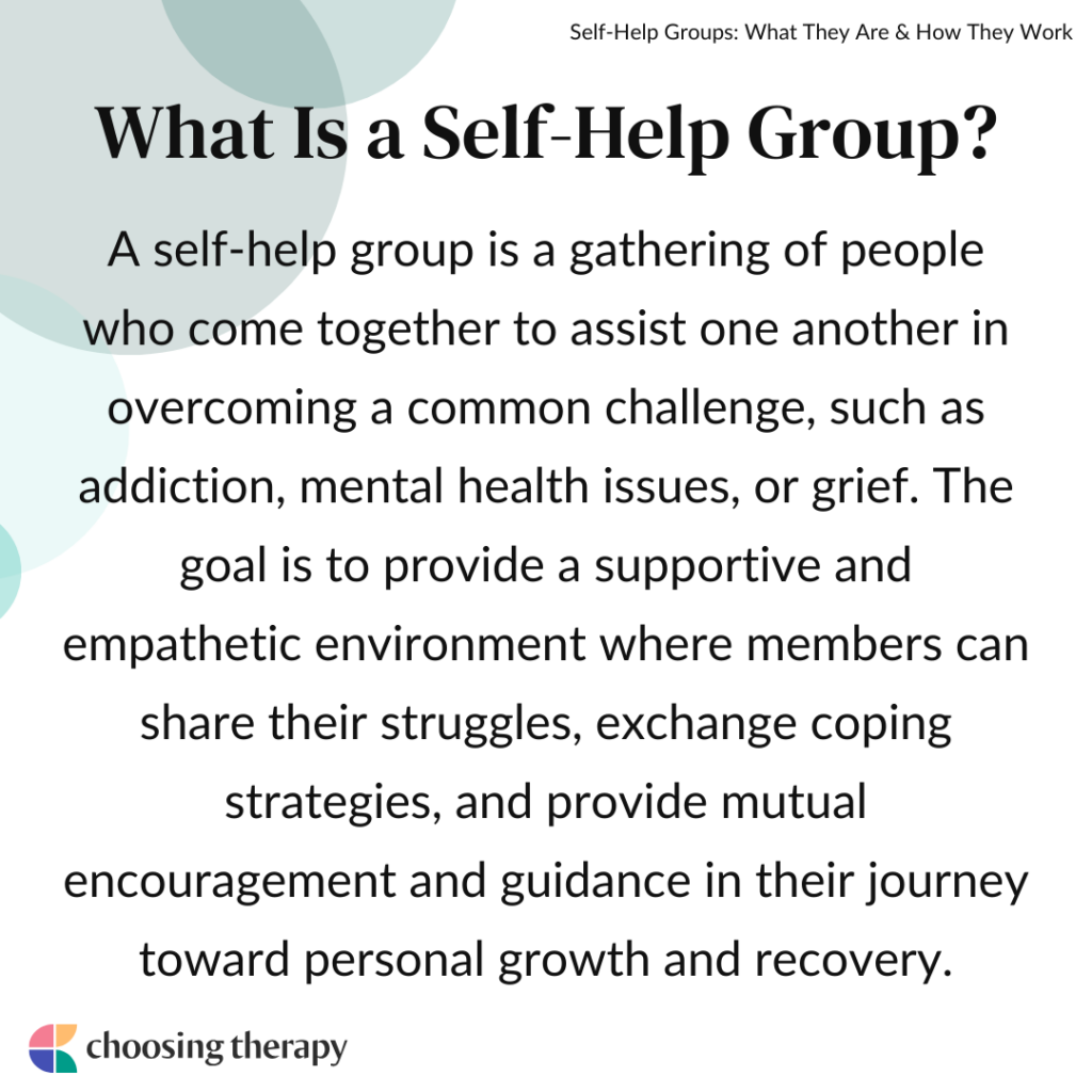 Everything You Need to Know About Self-Help Groups