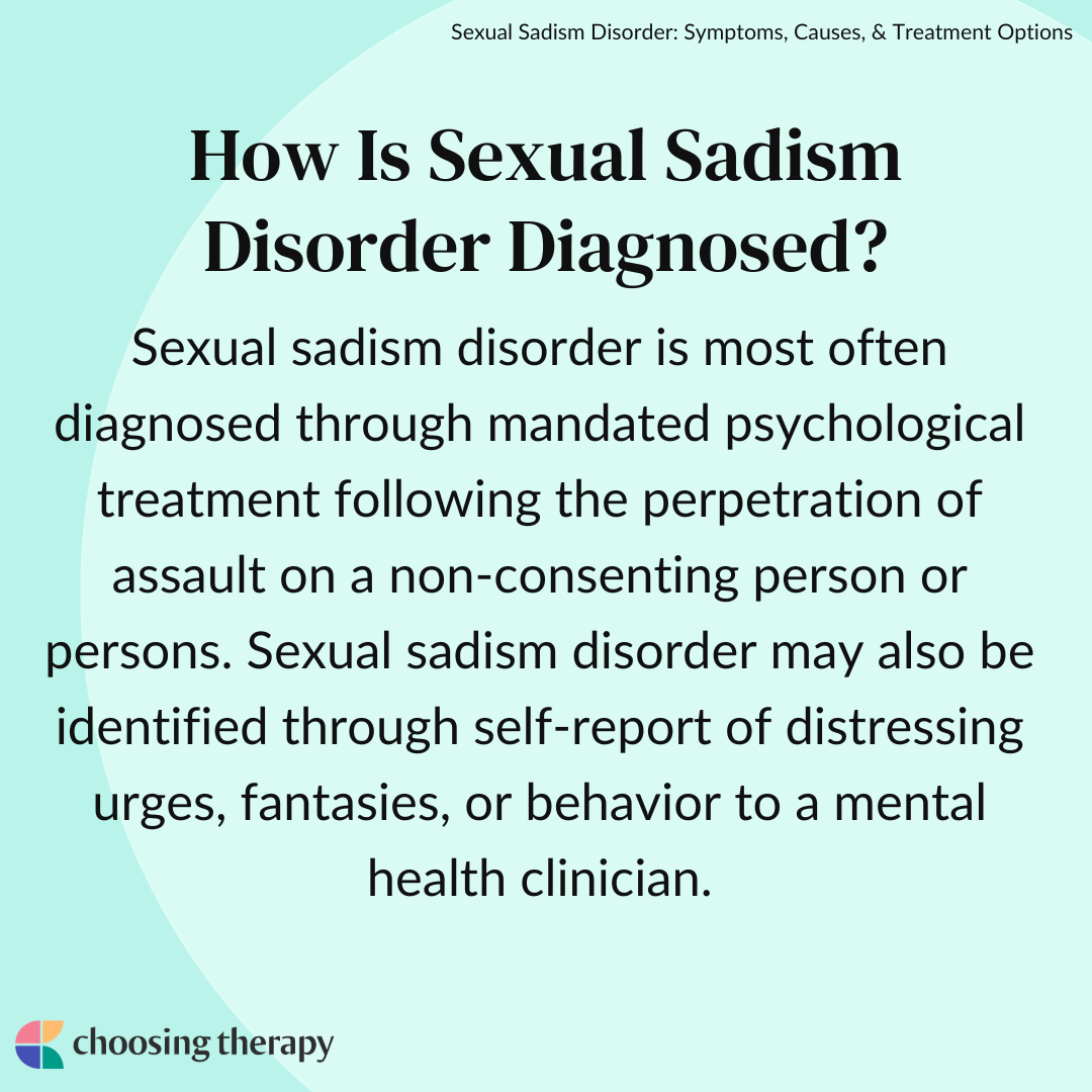 Sexual Sadism Disorder Symptoms Causes Treatment Options Sexual Sadism Disorder Symptoms Causes Treatment Options