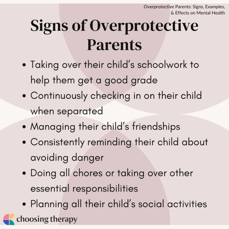 Overprotective Parents: Signs, Examples, & Effects on Mental Health