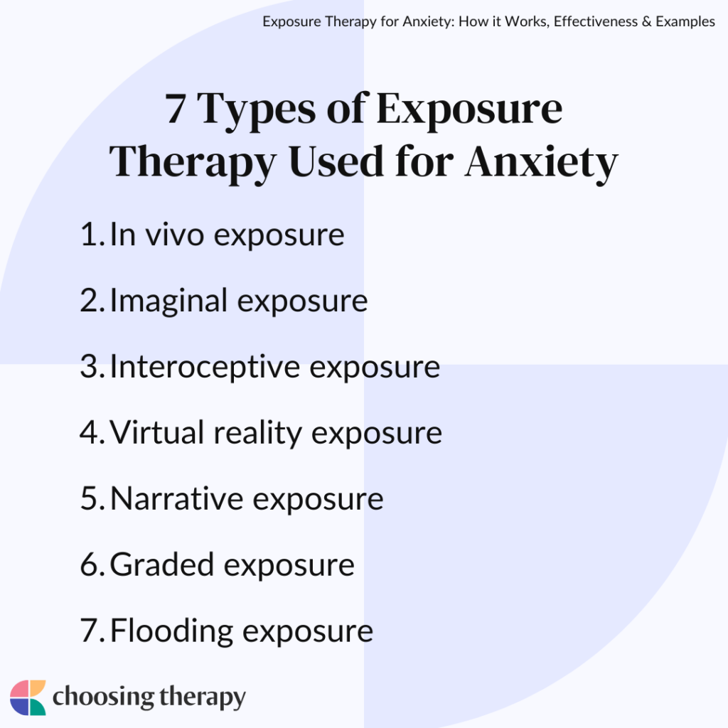 7 Types of Exposure Therapy for Anxiety