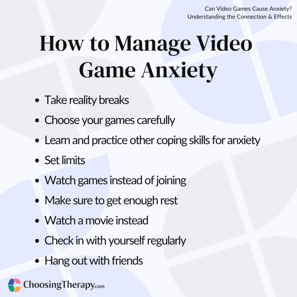 Video Games & Anxiety: Understanding the Connection