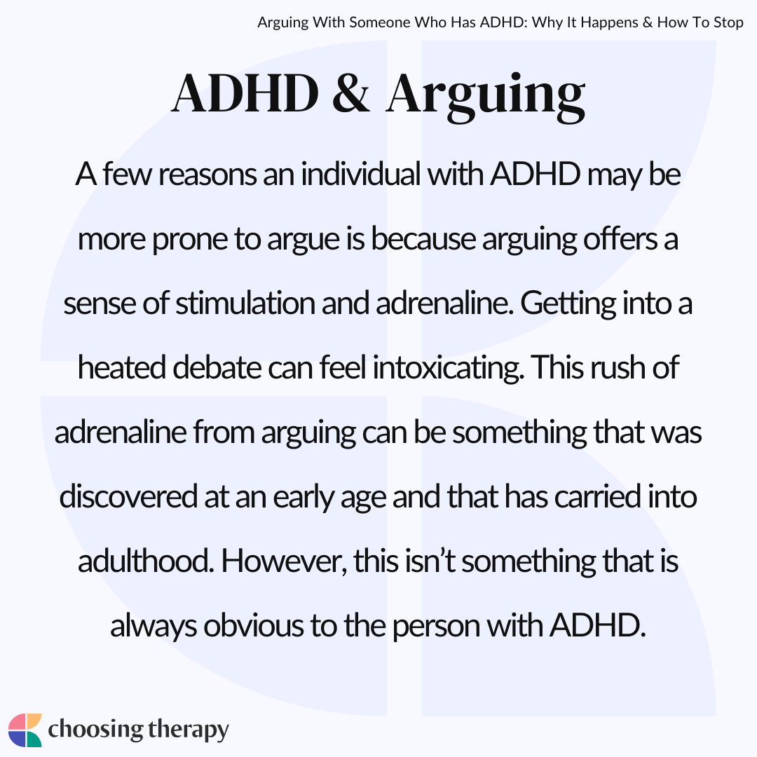 8 Tips For How To Stop Arguing With Someone Who Has ADHD