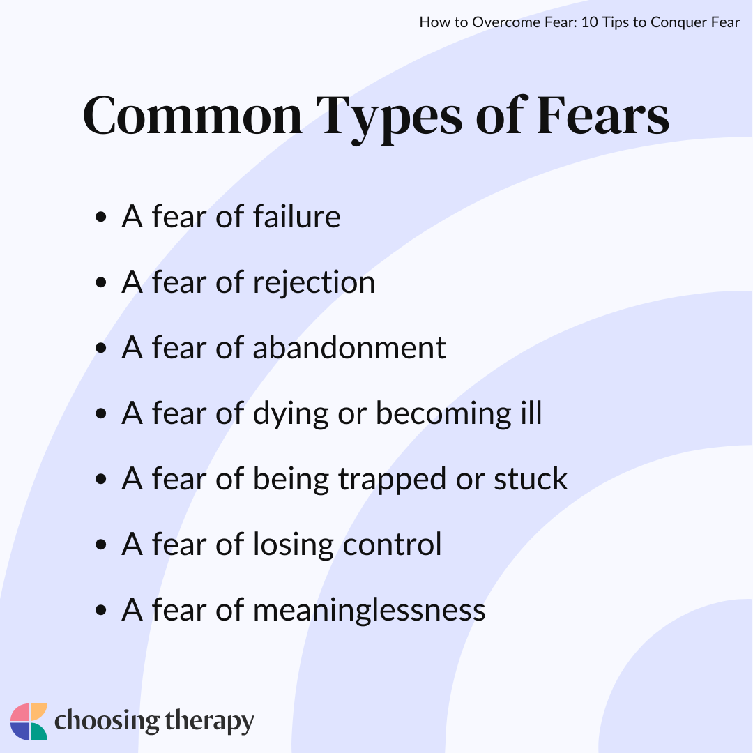10 Tips for Overcoming Fear