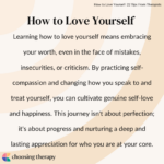 How to Love Yourself: 22 Tips From Therapists