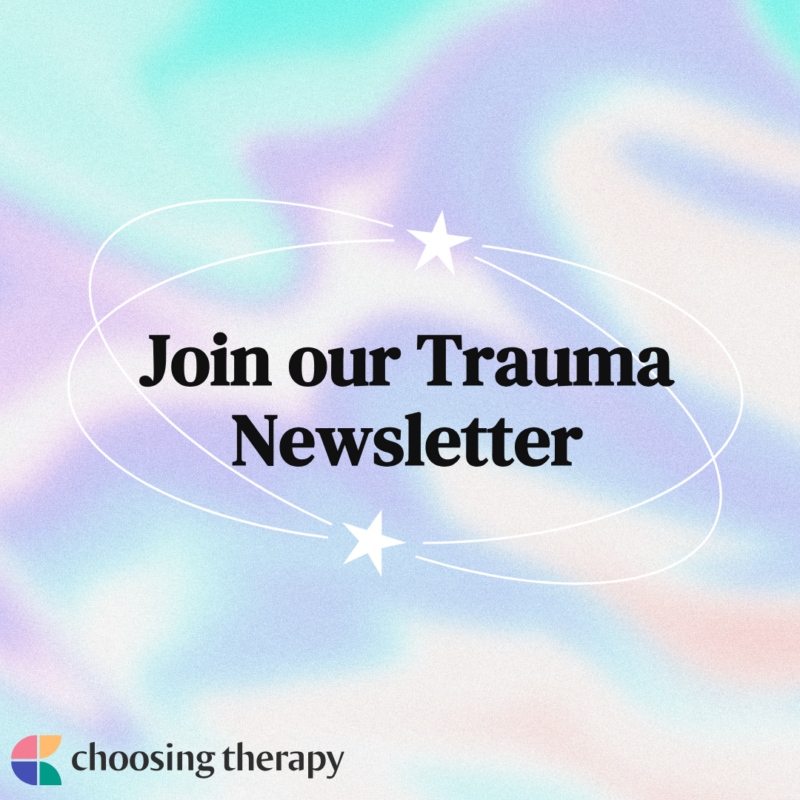 Types of Therapy for Trauma