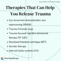 Releasing Trauma From the Body: 10 Ways to Do It