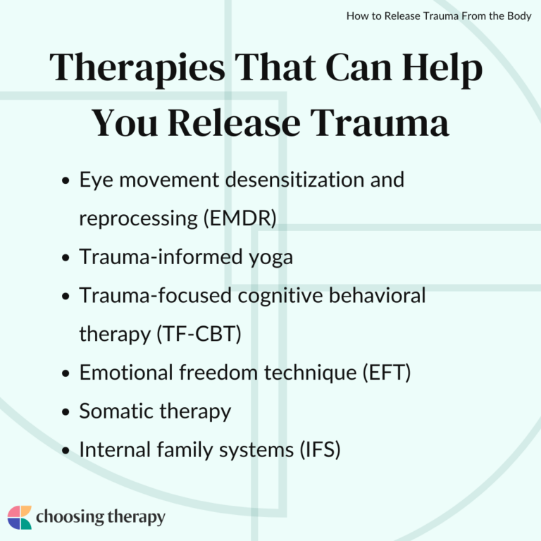 Releasing Trauma From the Body: 10 Ways to Do It