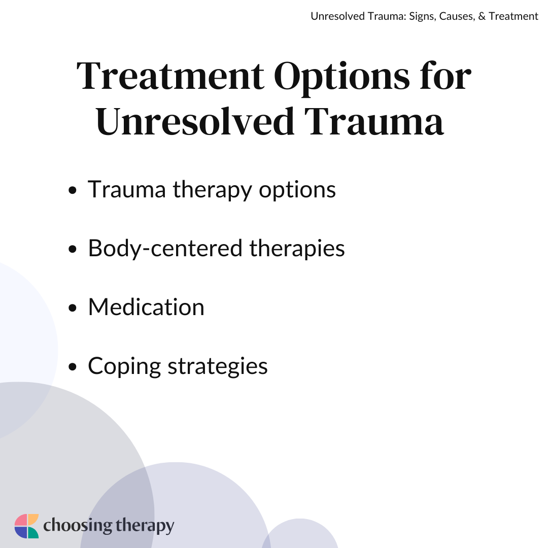 Unresolved Childhood Trauma & What to Do About It