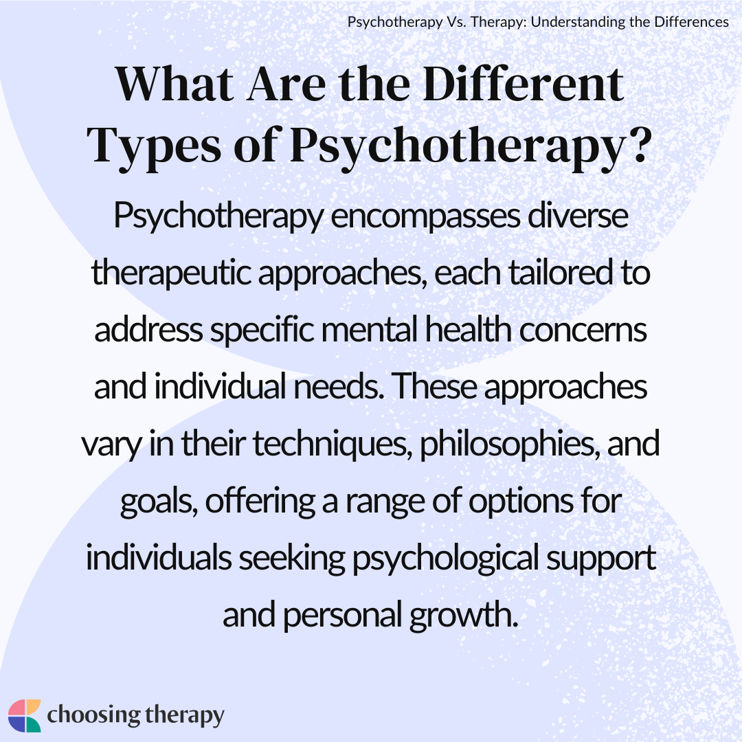 What Is The Difference Between A Psychotherapist And Therapist