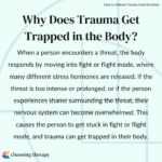 Releasing Trauma From the Body: 10 Ways to Do It
