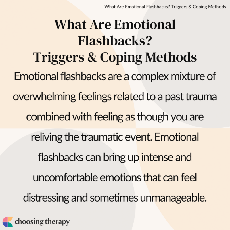 Emotional Flashback Triggers & Coping Strategies