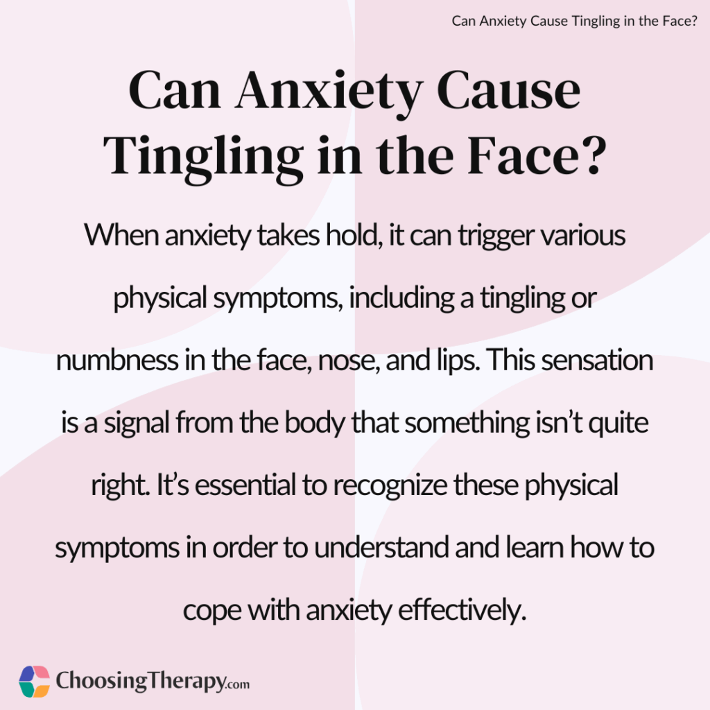 Can Anxiety Cause Numbness in the Face?