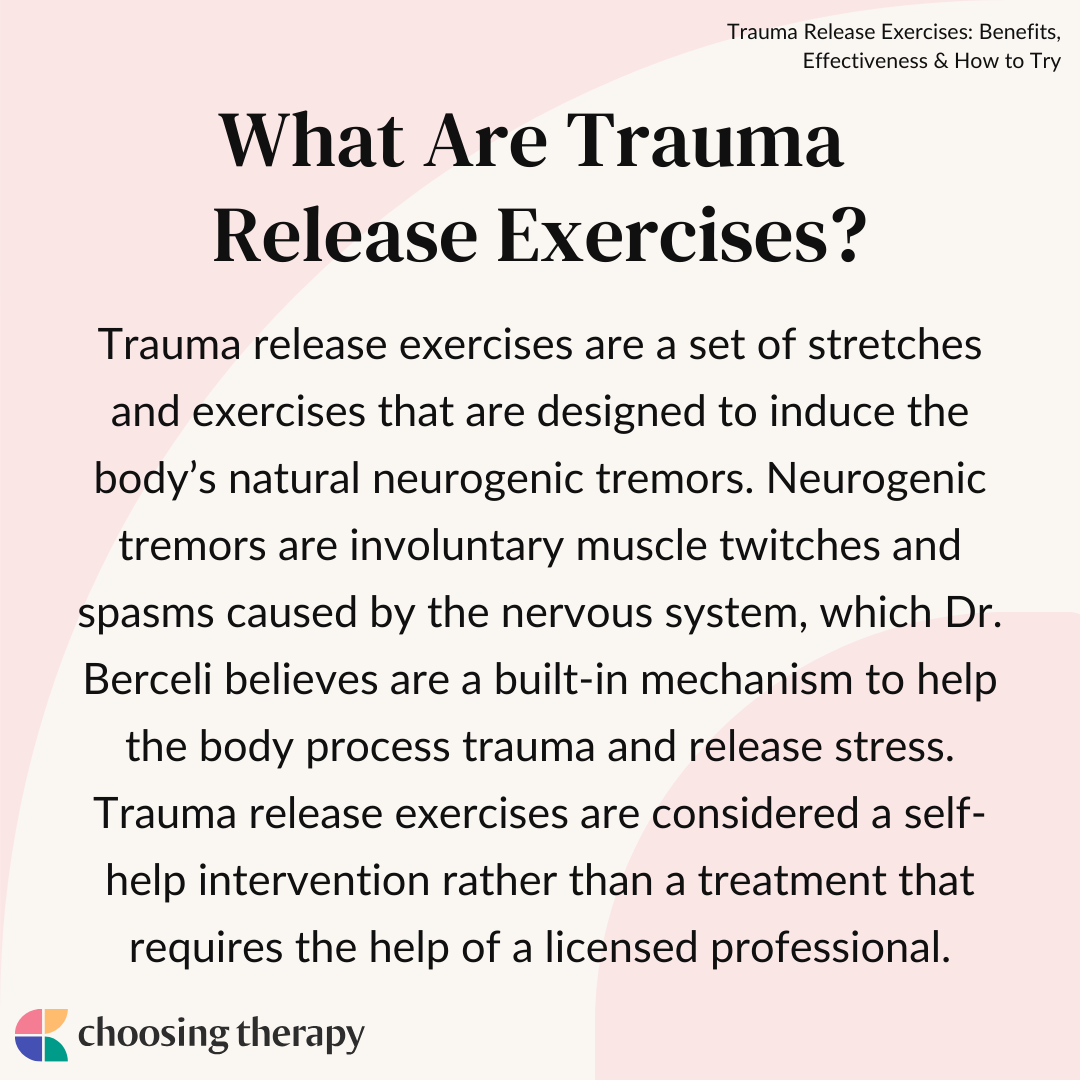 8 Trauma Release Exercises to Try at Home