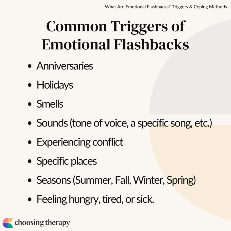 Emotional Flashback Triggers & Coping Strategies