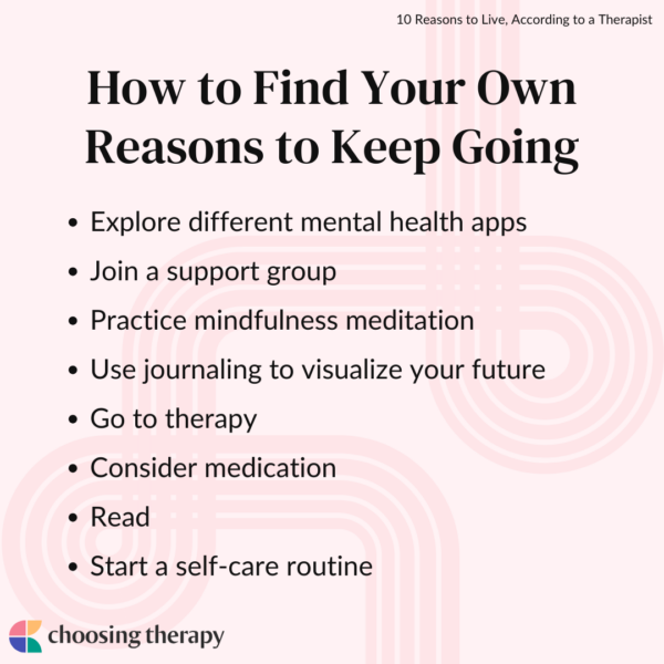 Why Should I Live? Answers From a Therapist