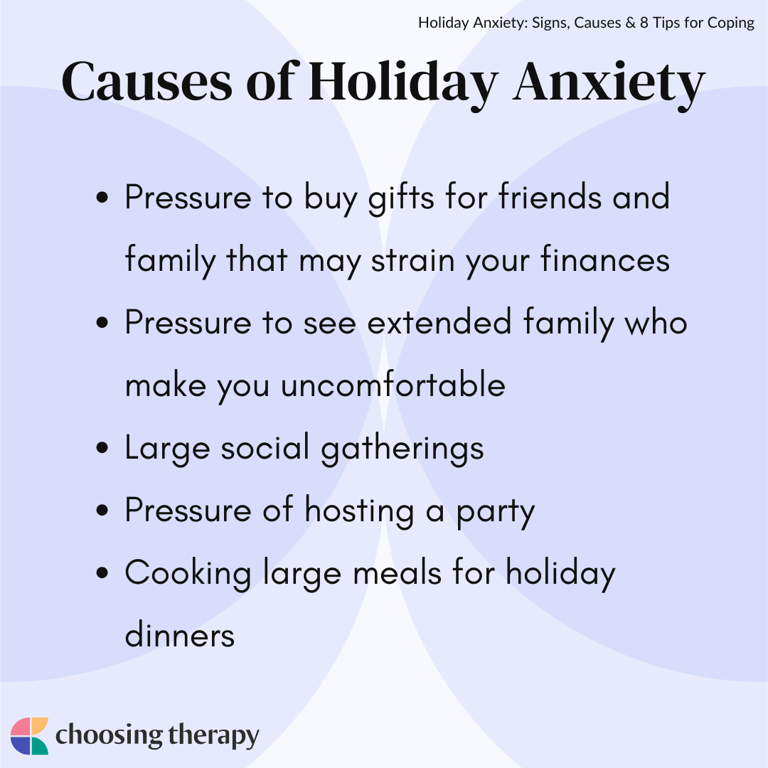 Holiday Anxiety: How to Cope