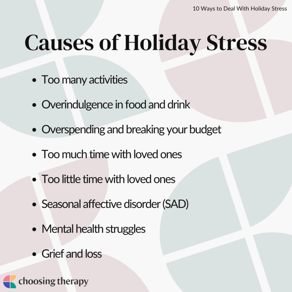 Holiday Stress: Signs, Causes, and Overcoming | ChoosingTherapy.com