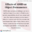 How ADHD Affects Object Permanence