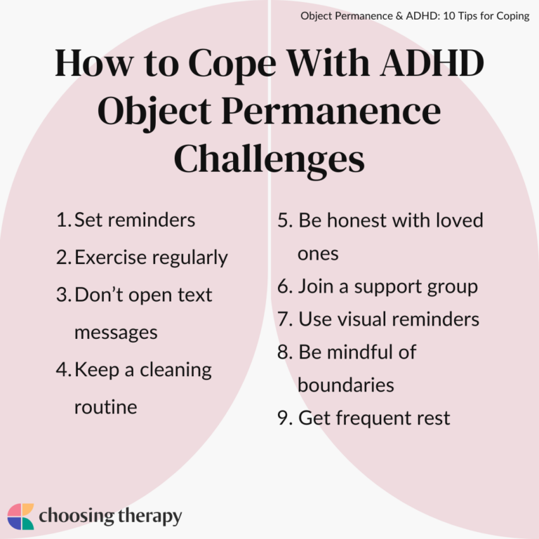 How ADHD Affects Object Permanence
