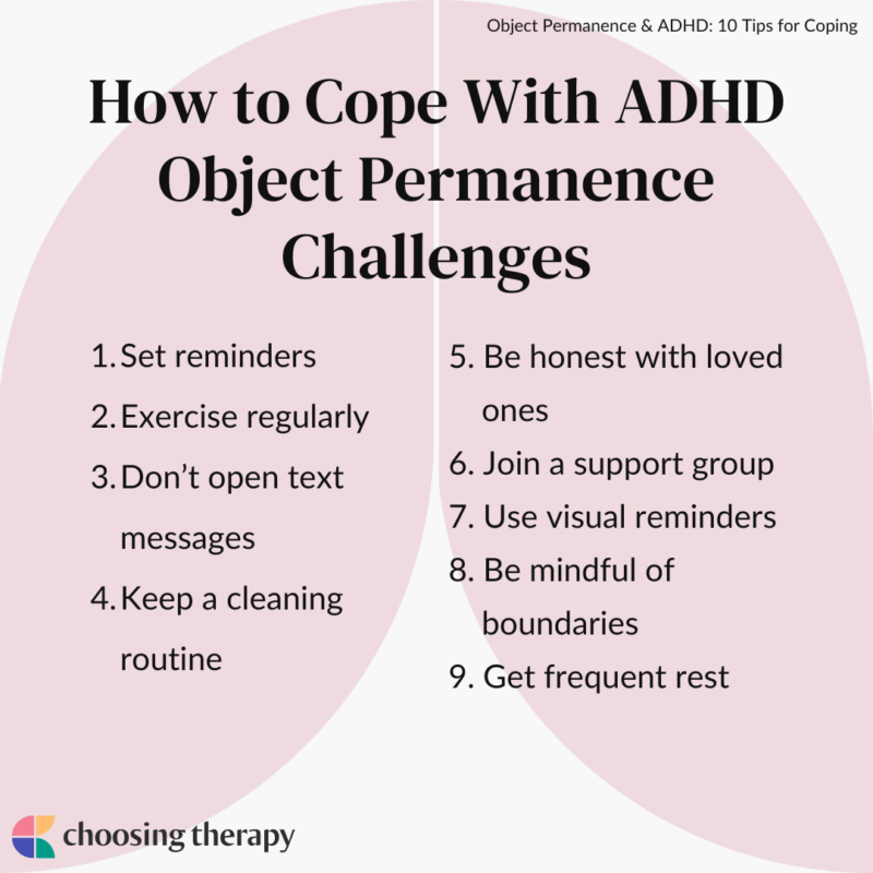 How ADHD Affects Object Permanence