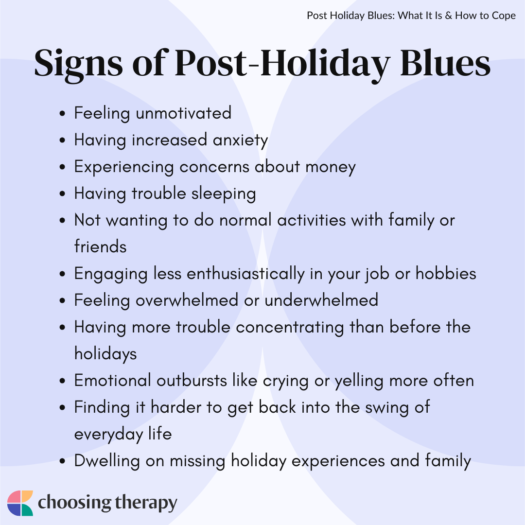 What Is Post Holiday Depression?