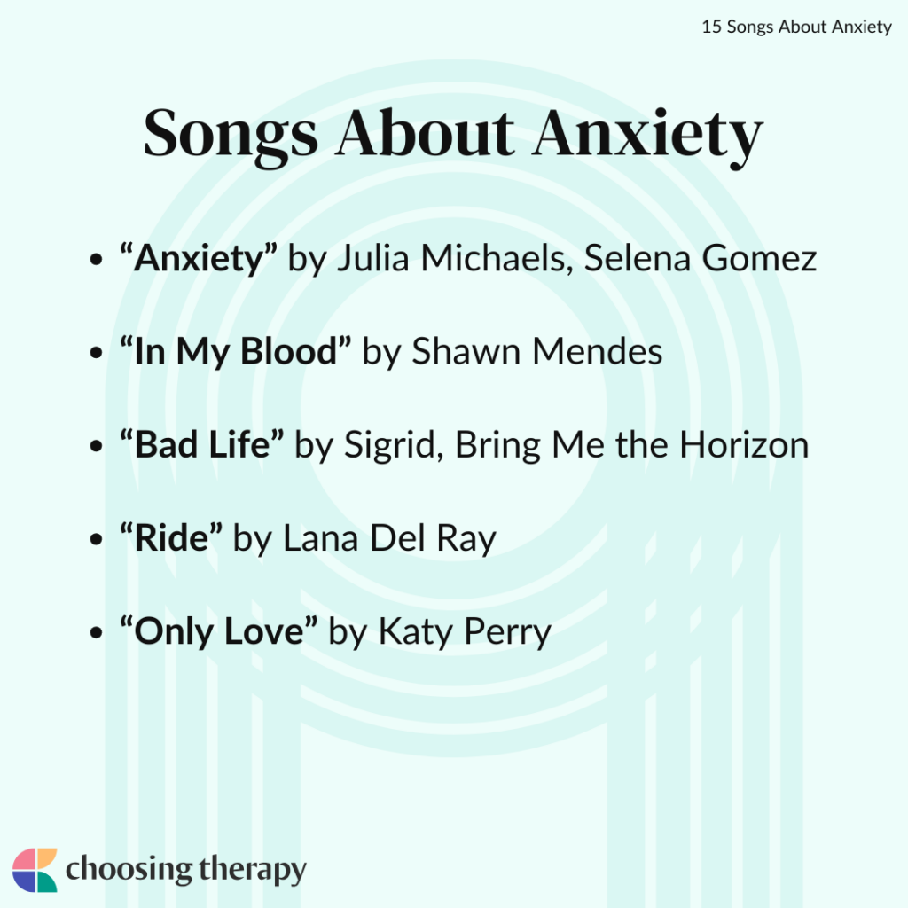 15 Songs About Anxiety