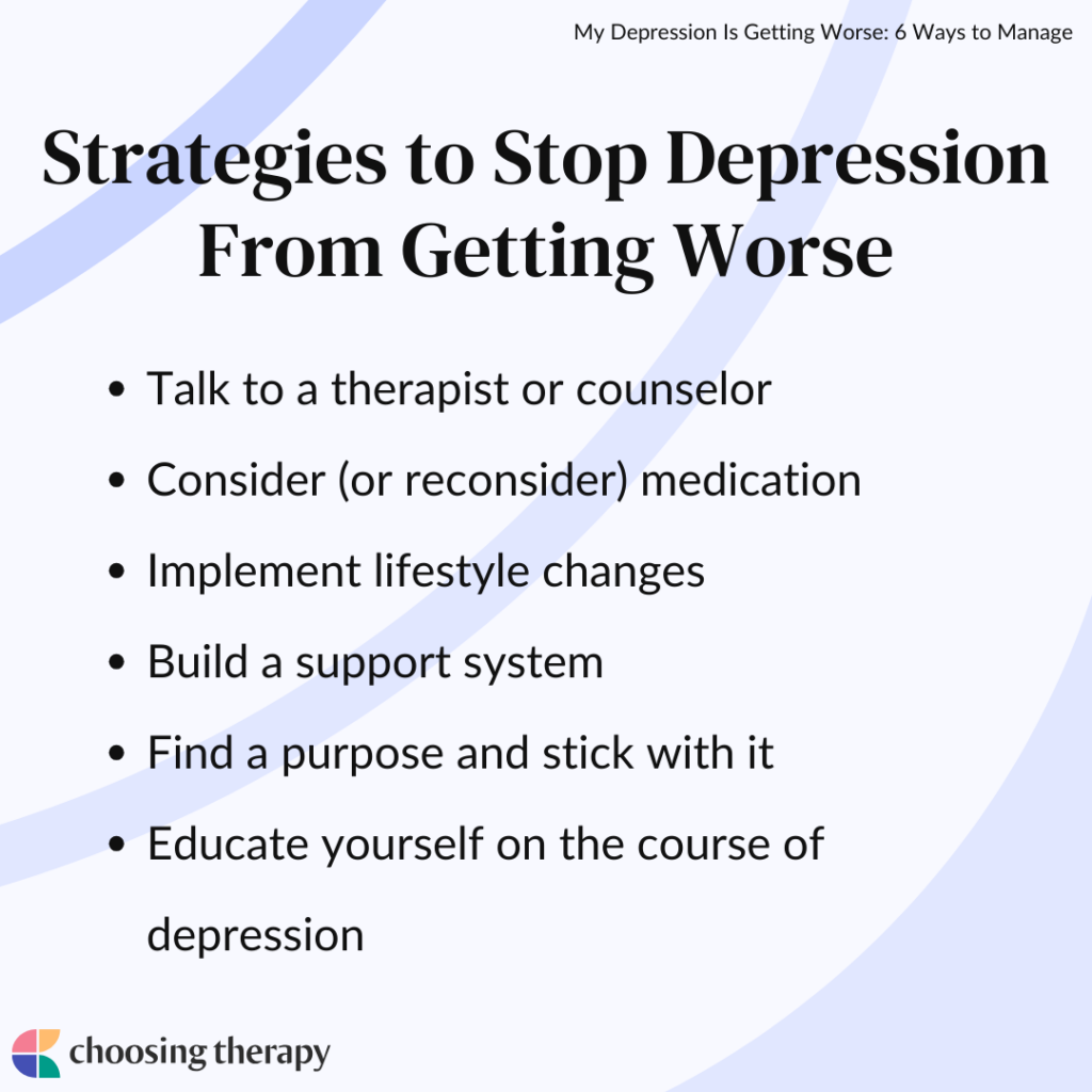 Why Is My Depression Getting Worse?