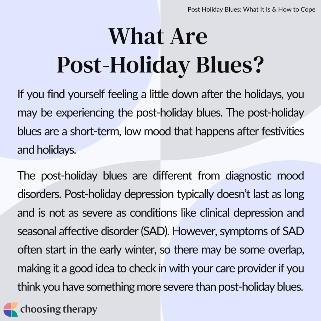 Feeling Down After the Holidays? How to Beat Post-Holiday Blues
