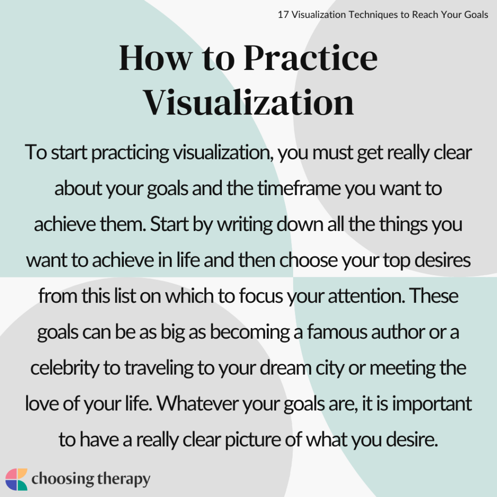 How to Visualize to Reach Your Goals