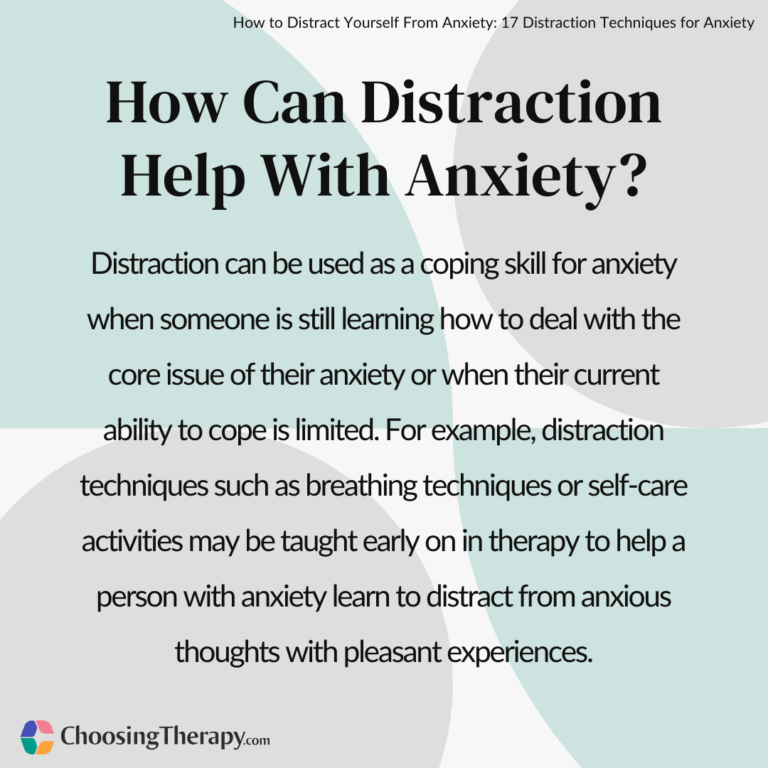 How to Distract Yourself From Anxiety: 17 Tips From an Expert