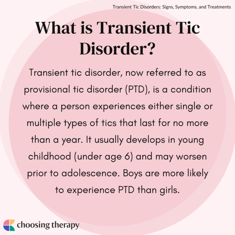 What Are Transient Tic Disorders?