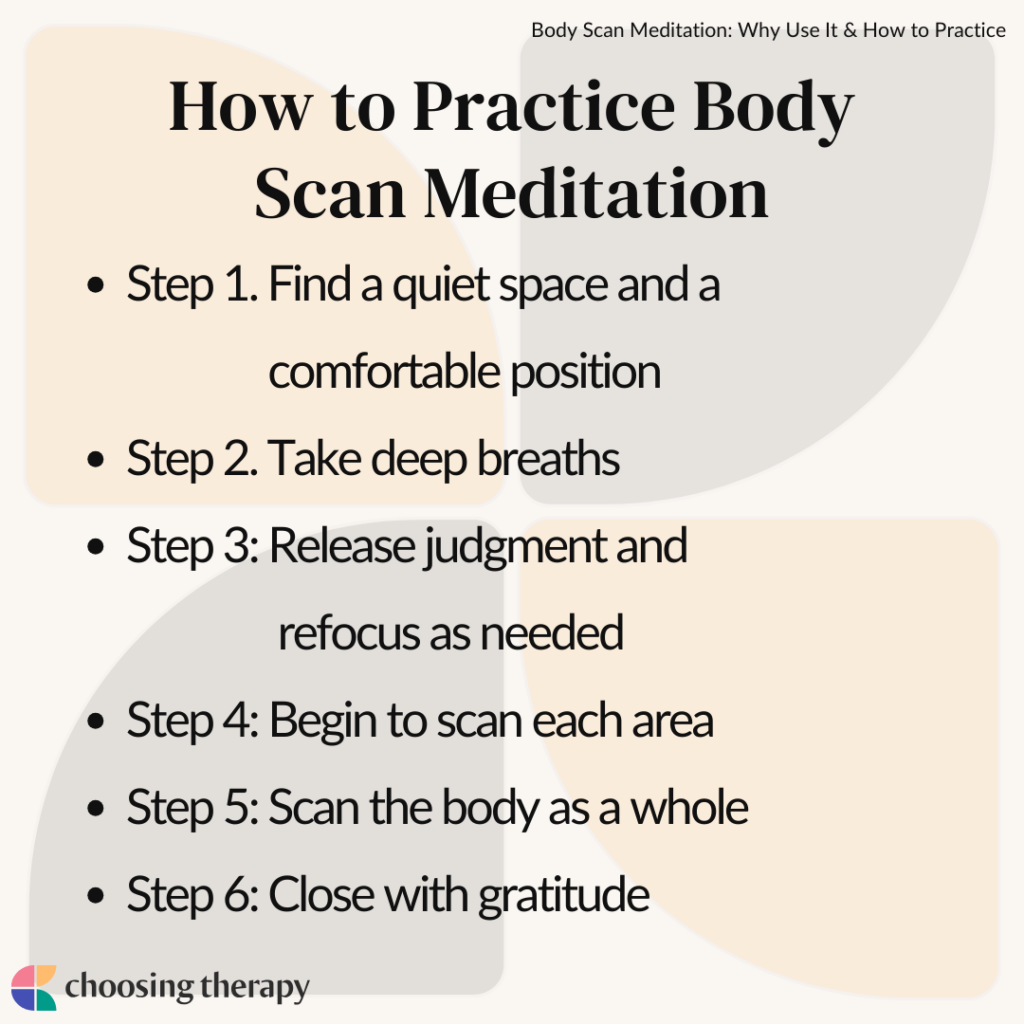6 Steps to Doing a Successful Body Scan Meditation