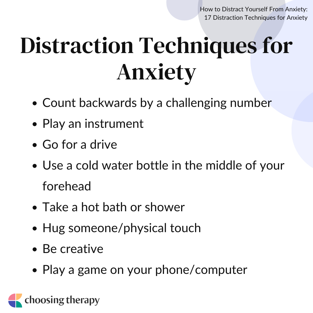 17 Distraction Techniques for Anxiety