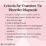 What Are Transient Tic Disorders?