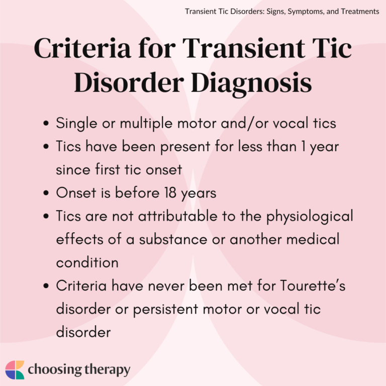 What Are Transient Tic Disorders?