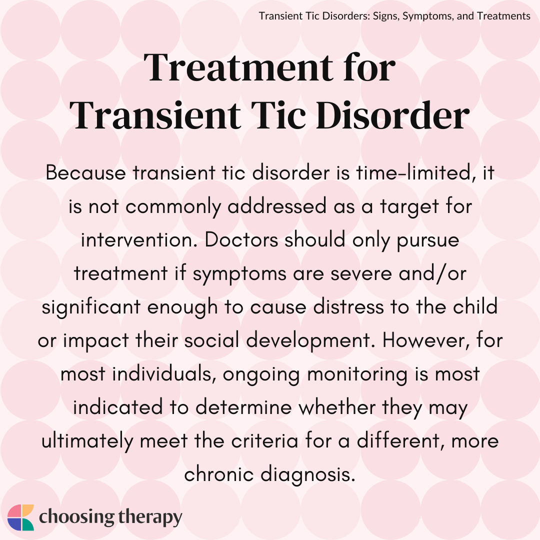 What Are Transient Tic Disorders?