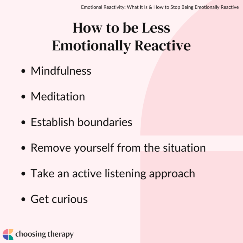 Emotional Reactivity: What It Is & How to Stop Being Emotionally ...