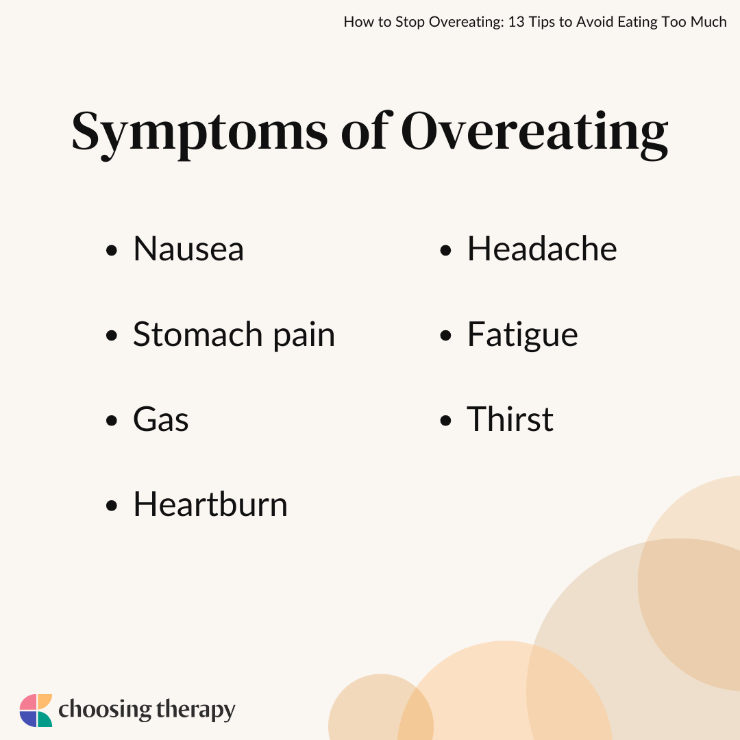 13 Ways to Stop Overeating